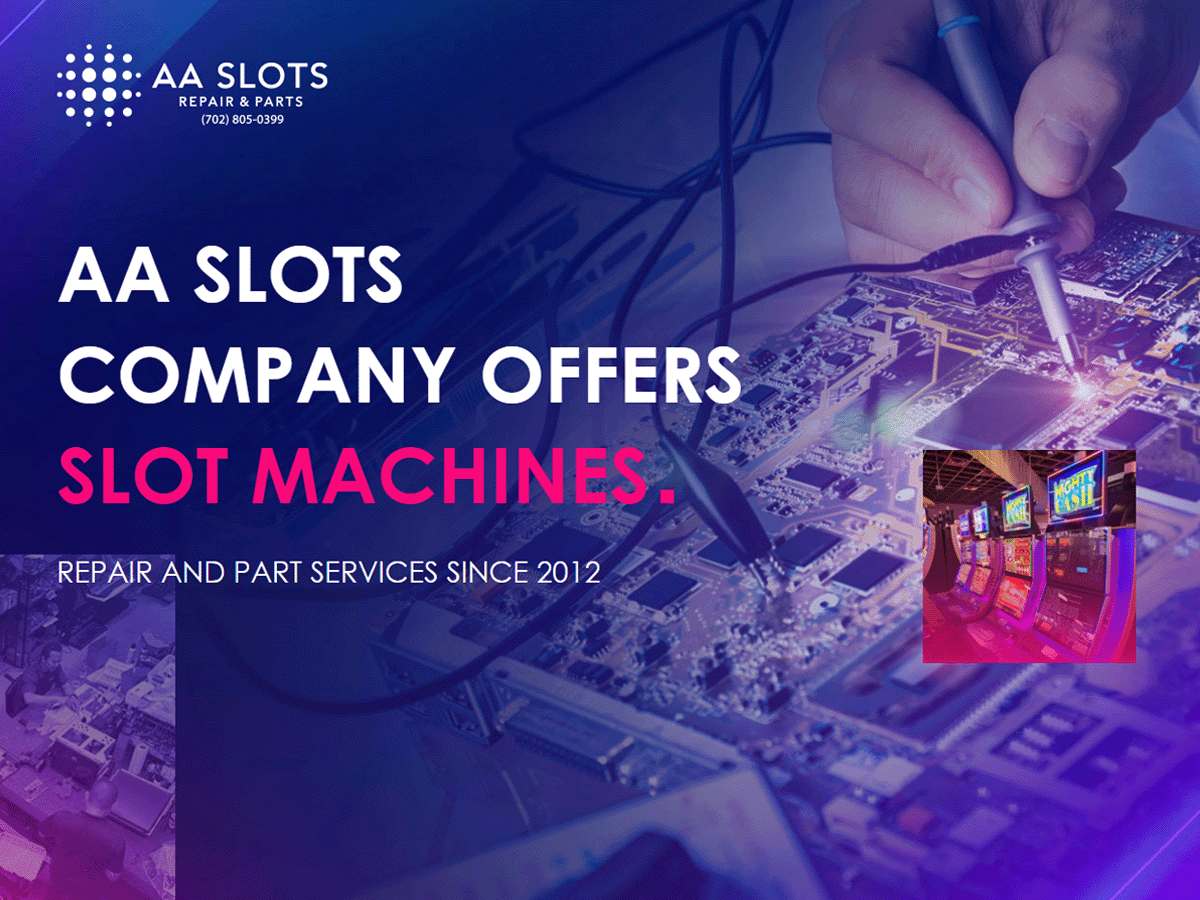 15 Years of Casino and Route Services, Parts, and OEM Support — Worldwide.